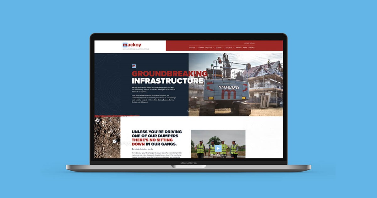 Mackoy launch groundbreaking Groundworks website