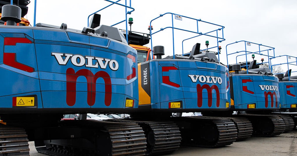 New Volvo Crawler Excavators put to work - Mackoy