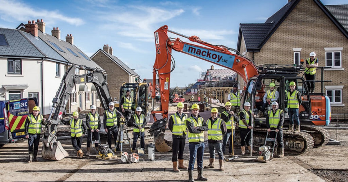 Mackoy Ltd is Hiring | Groundworkers, Site Foreman and More